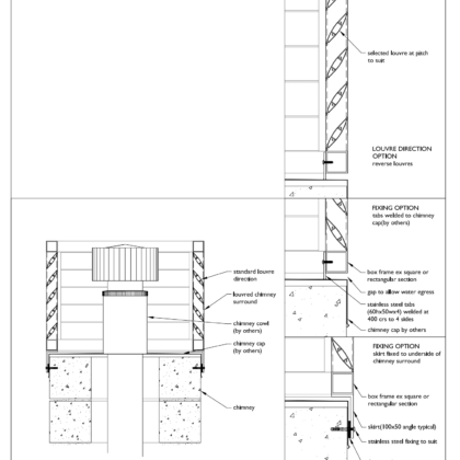 Technical | Chimney Surrounds - LouvreTec Melbourne