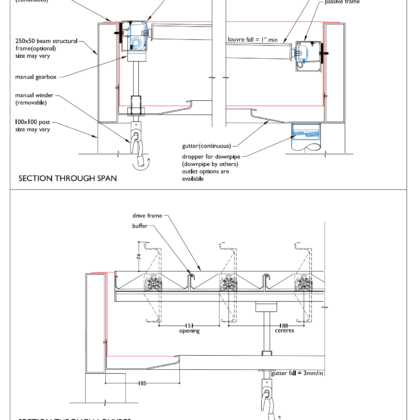 Technical | 200 Super Roof Lite - LouvreTec Melbourne