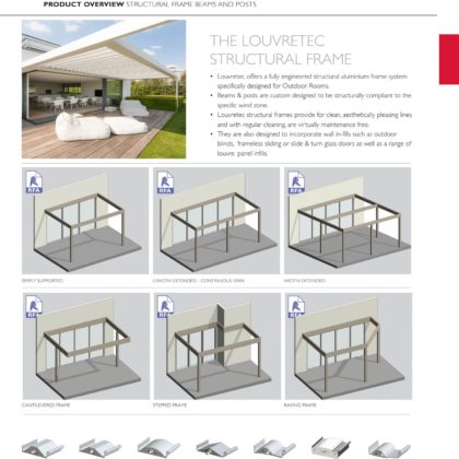 Technical | Structural Frames & Connections - LouvreTec Melbourne