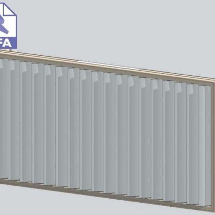 Technical | 200mm Maxi Louvre - LouvreTec Melbourne