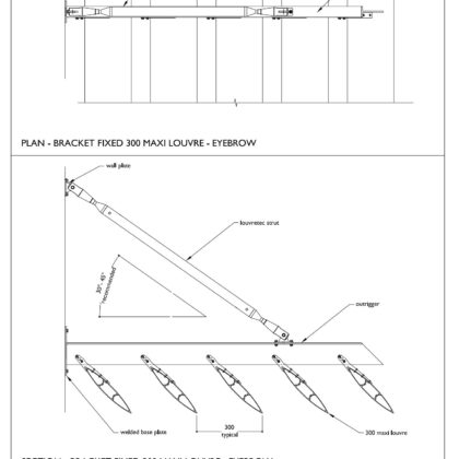 Technical | 300mm Maxi Louvre - LouvreTec Melbourne