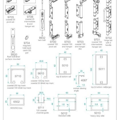 Technical | Bifolding Systems - LouvreTec Melbourne