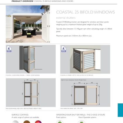 Technical | Bifolding Systems - LouvreTec Melbourne